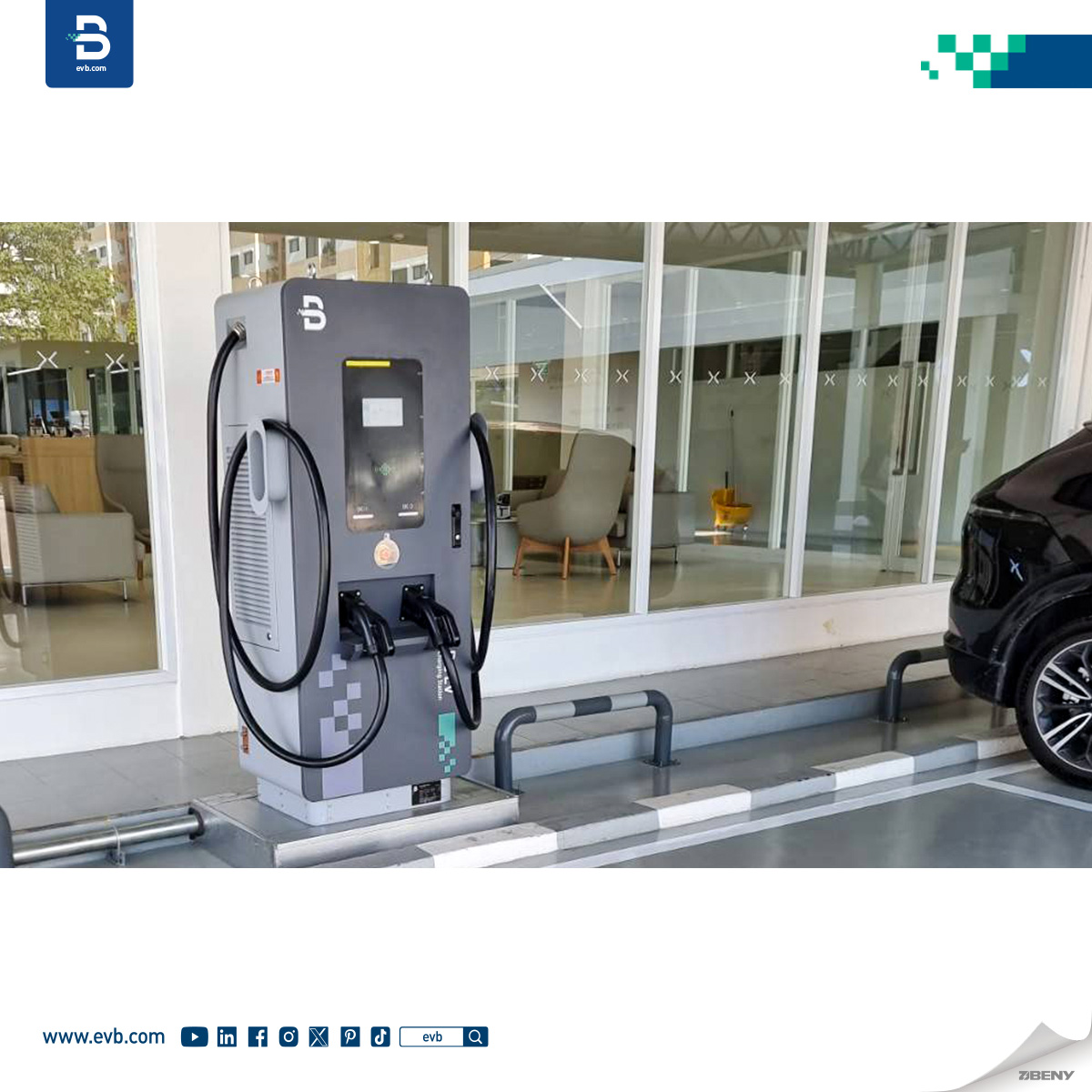 EVB Powers Xpeng & Zeekr Showrooms in Thailand with Fast DC Chargers
