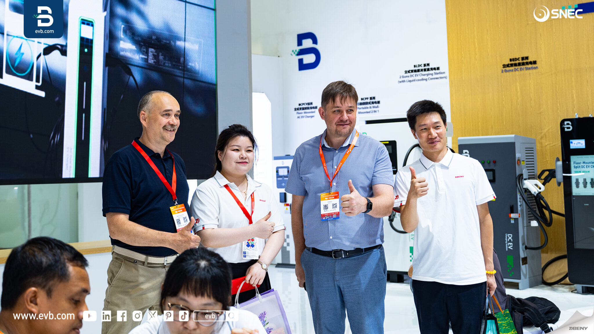 EVB Showcases Smart Charging Innovation at SNEC 2025 - home