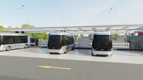 Commercial DC Charger for Electric Bus | EVB